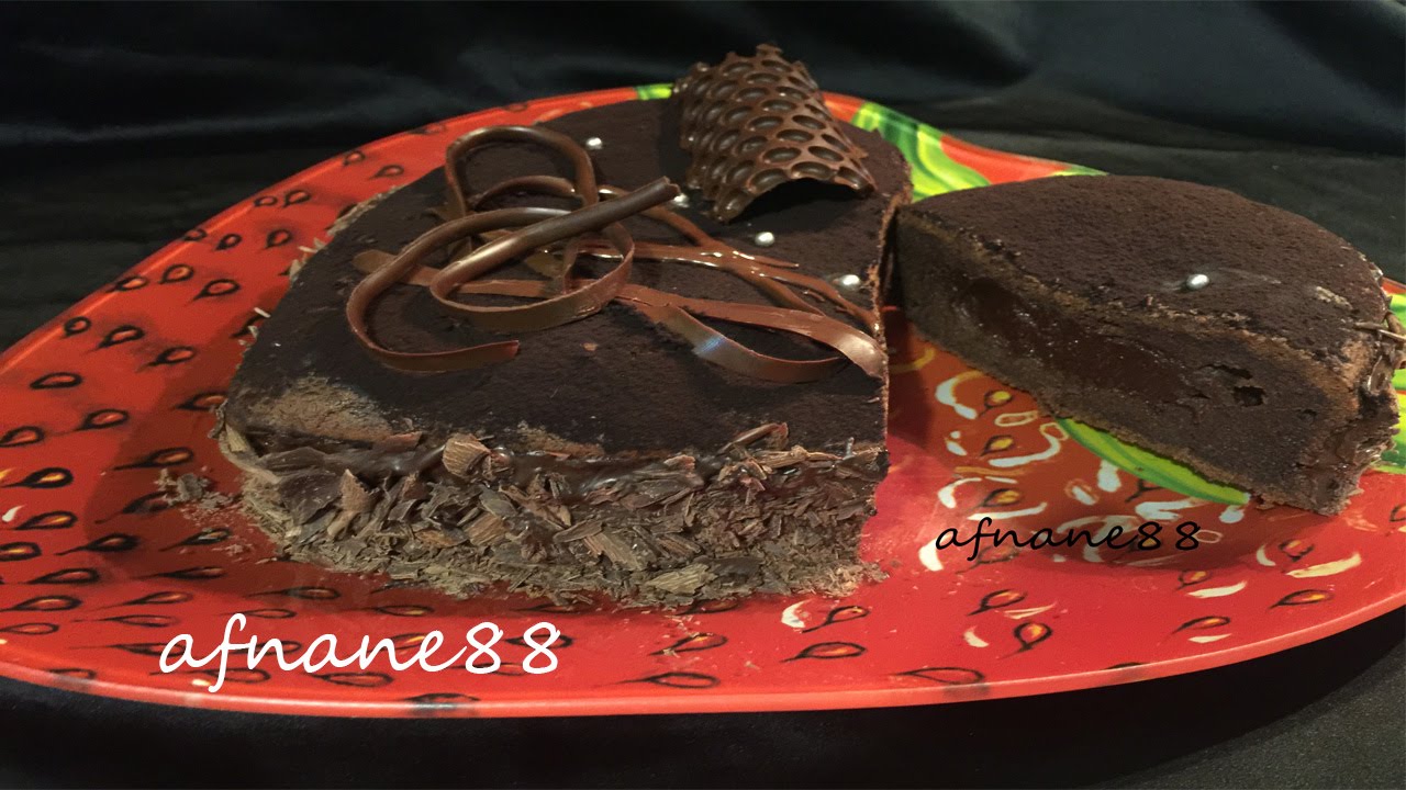 طريقة عمل كيكة الشوكولاته سهلة ولذيذة Cake Au Chocolat Youtube