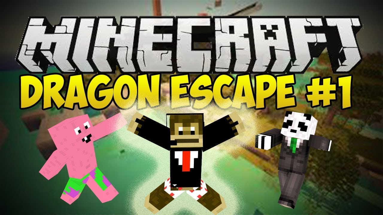 Minecraft- Dragon Escape #1 I HAVE FRIENDS :) - YouTube