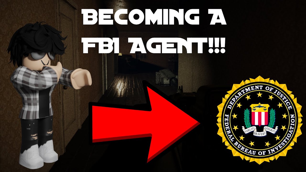 JOINING THE FBI IN ROBLOX!!! - YouTube