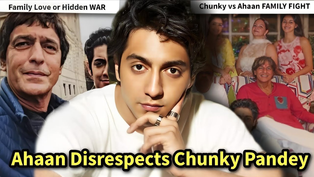 Ahaan Pandey Disrespects Chunky Pandey|| Pandey Family Drama!! - YouTube