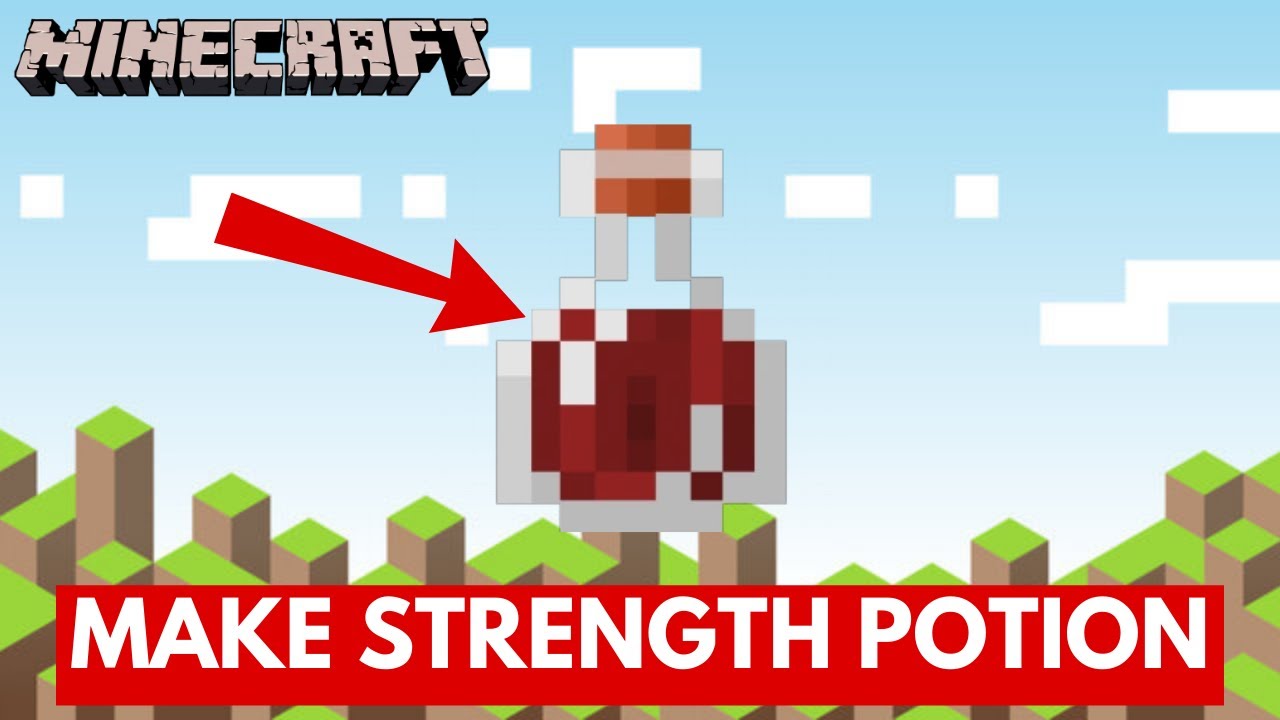 How to Make Potion of Strength in Minecraft 2024? - YouTube