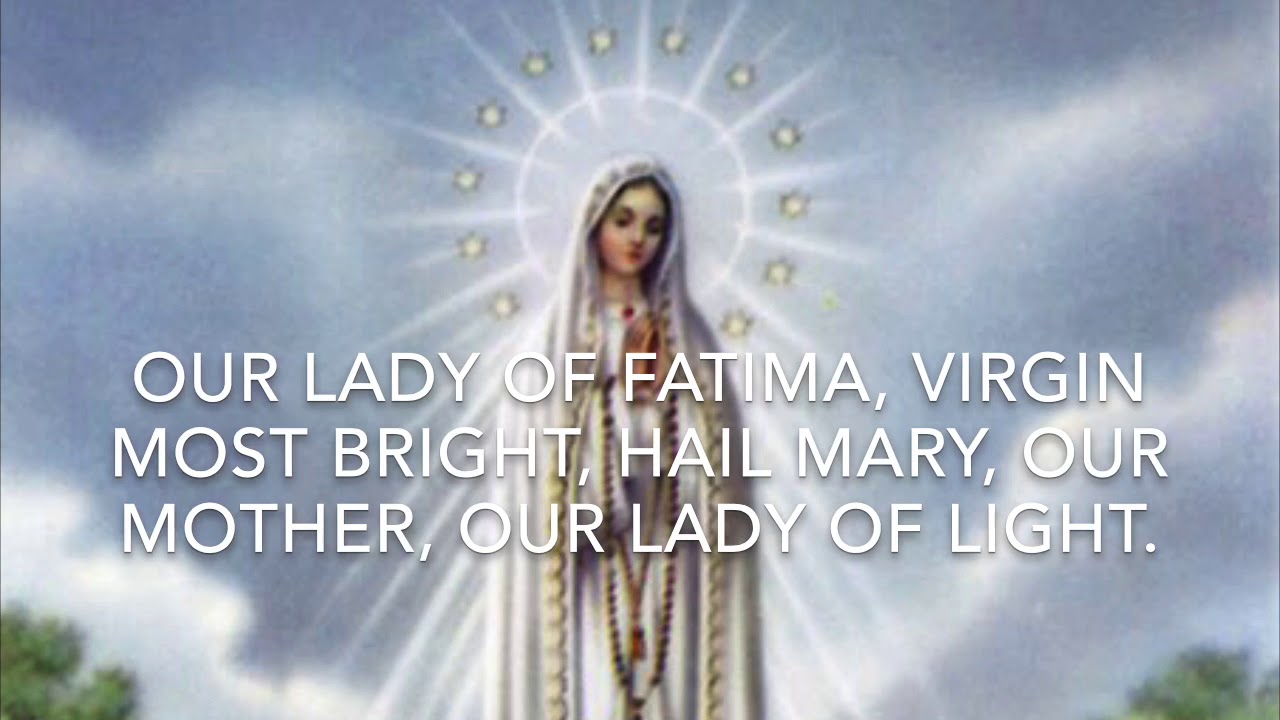 Our Lady of Fatima - Marian Hymn - YouTube