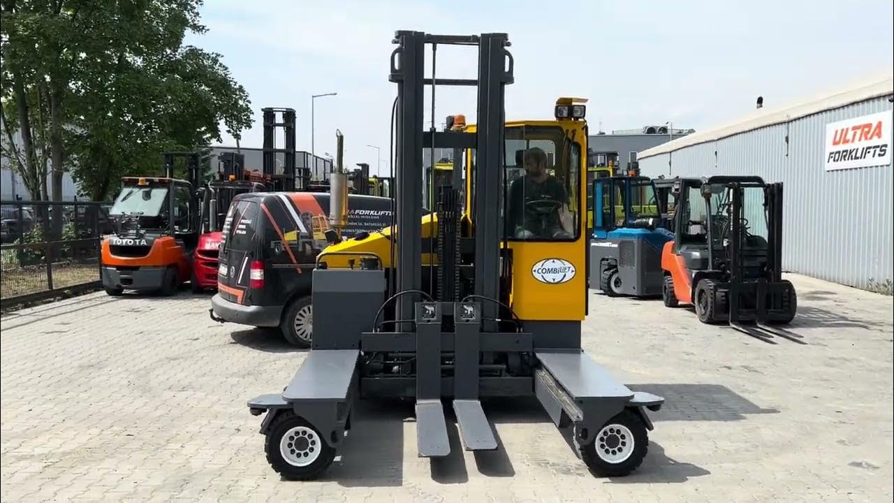 Combilift C5000 With KOOI Reach Forks - YouTube