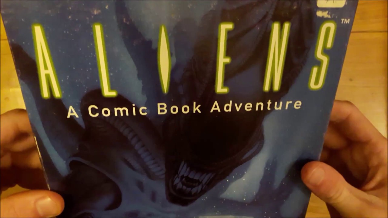 Aliens: A Comic Book Adventure Unboxing PC Big box - YouTube
