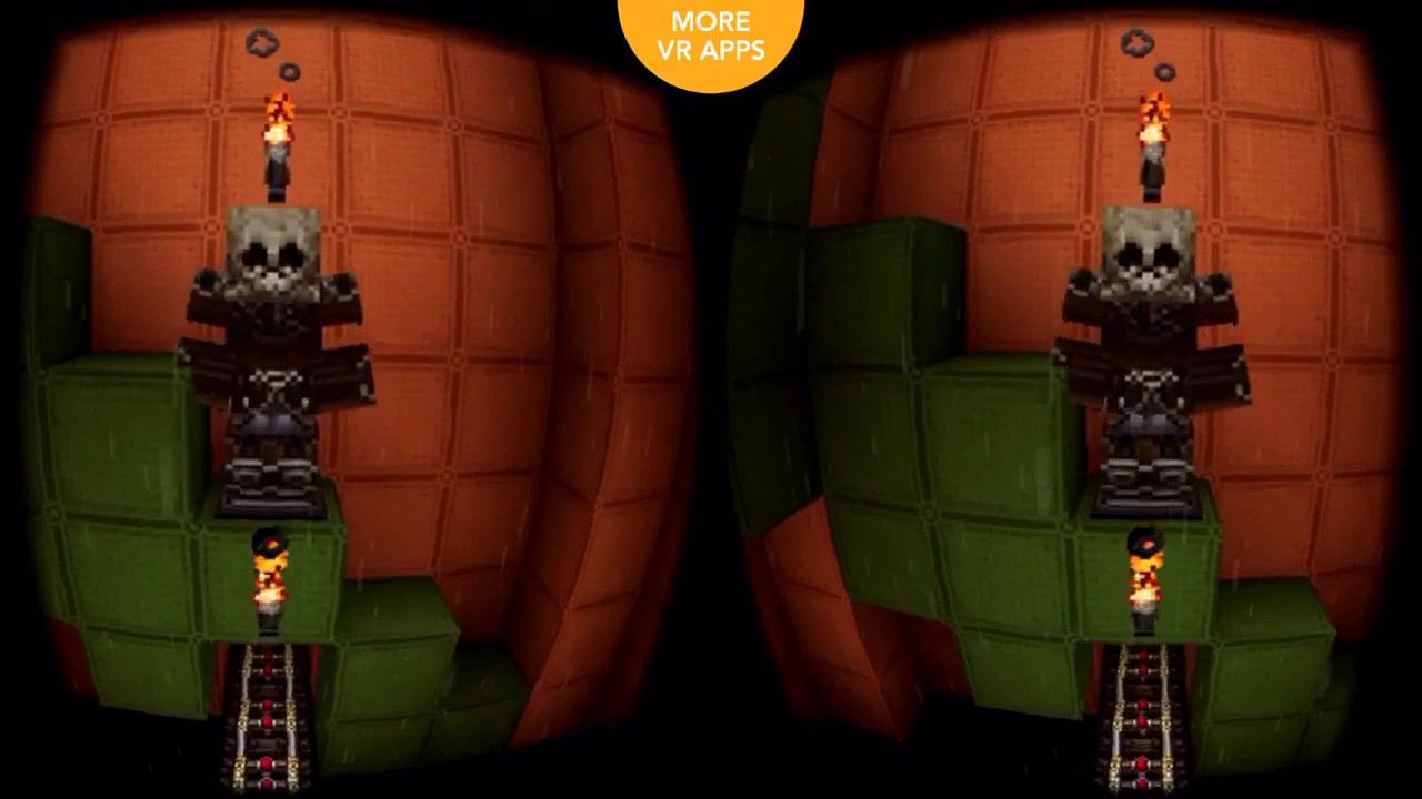 Minecraft 4K 360 SBS VR Roller Coaster for Google Cardboard 1080p - YouTube
