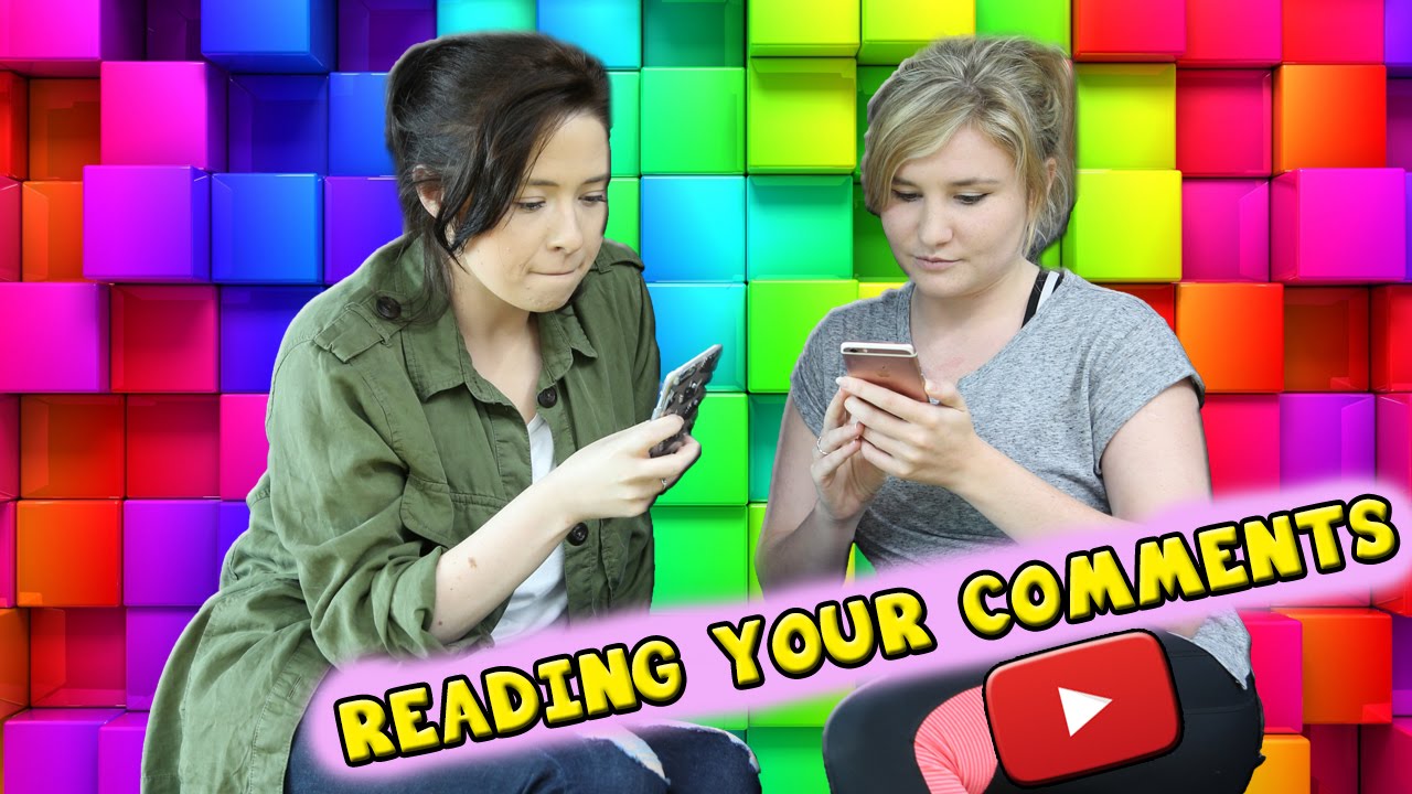 Kelly & Carly Vlogs : READING YOUR COMMENTS! - YouTube