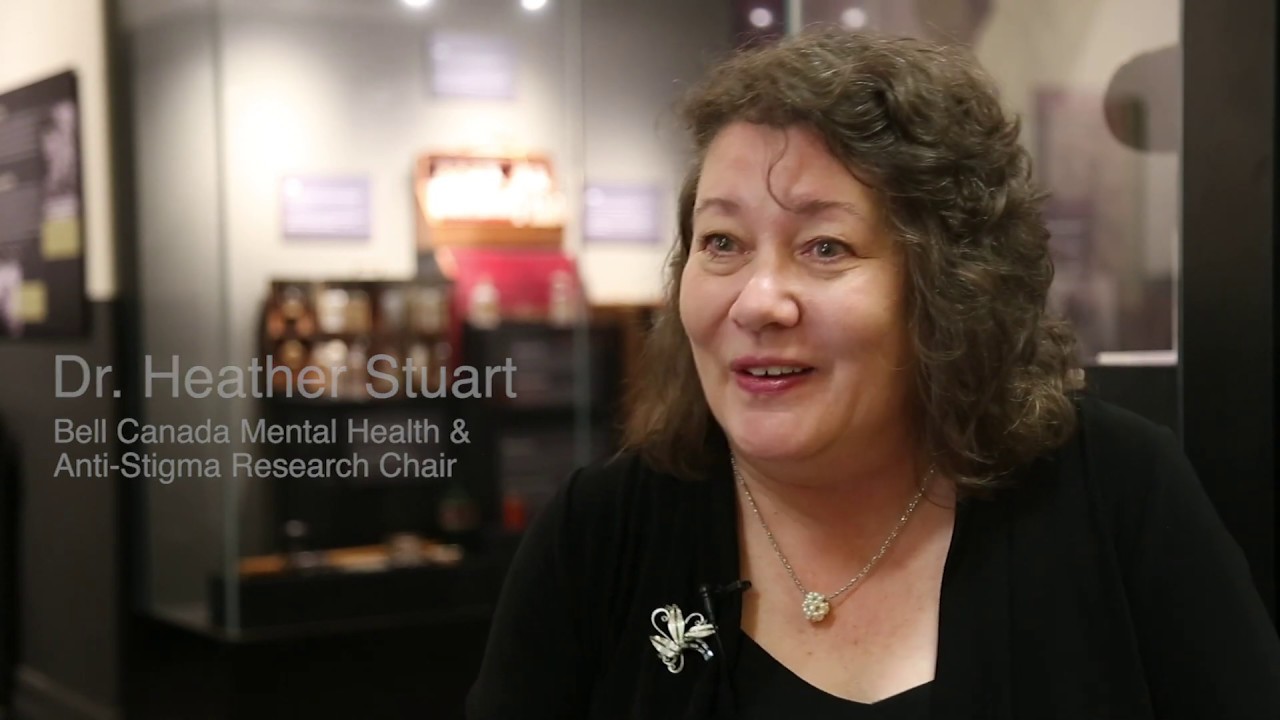 Dr. Heather Stuart #BellLetsTalk - YouTube