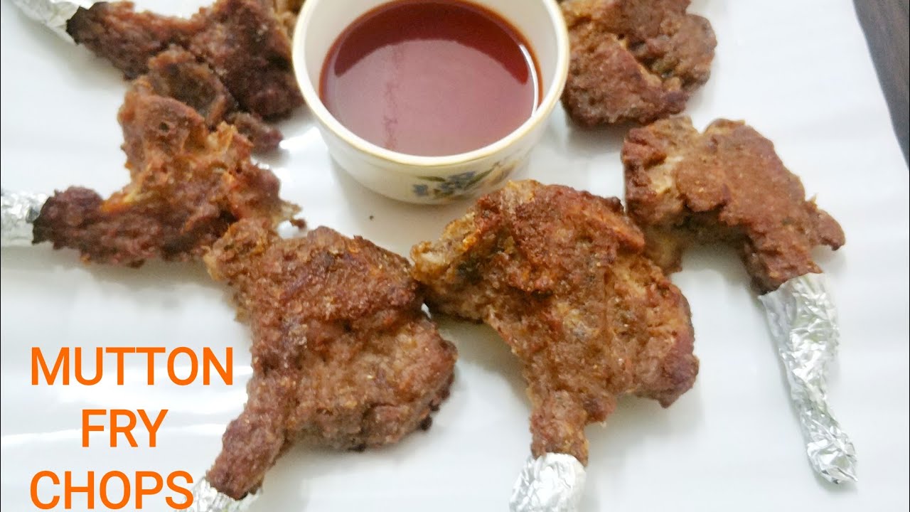 MUTTON FRY CHOPS /EID SPECIAL - YouTube