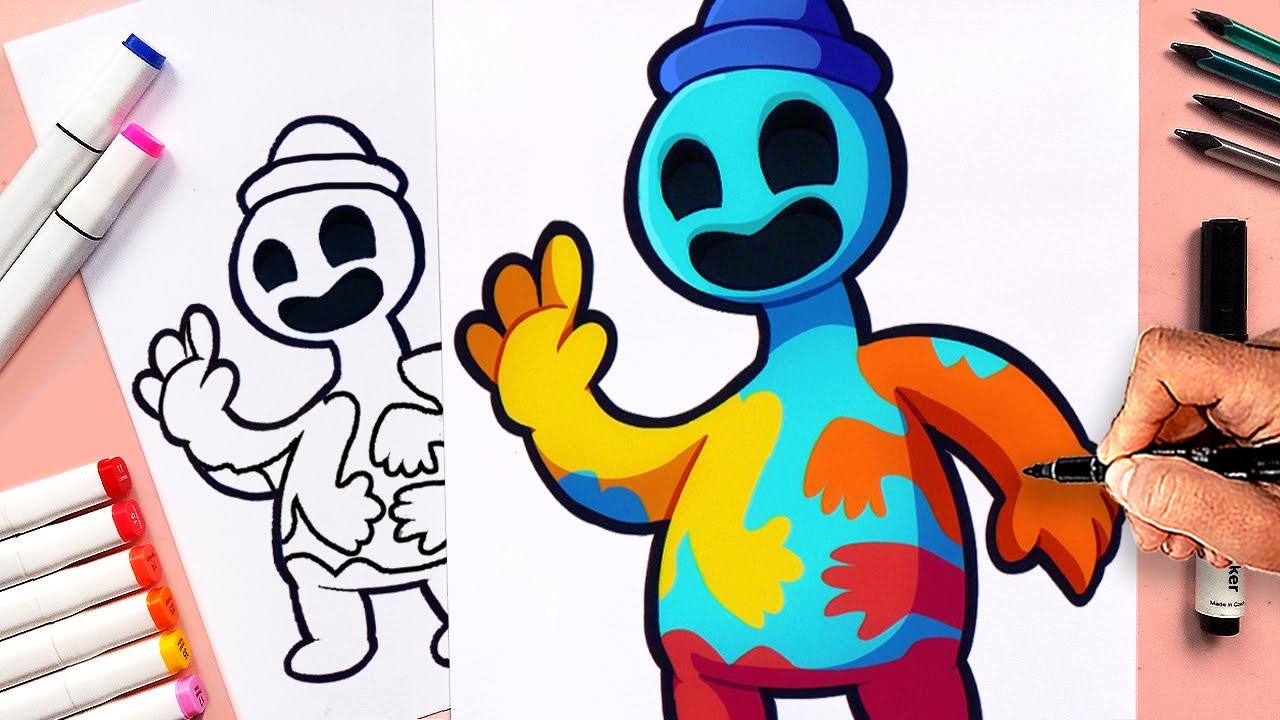 How to Draw Doey the Doughman | Poppy Playtime Chapter 4 - YouTube