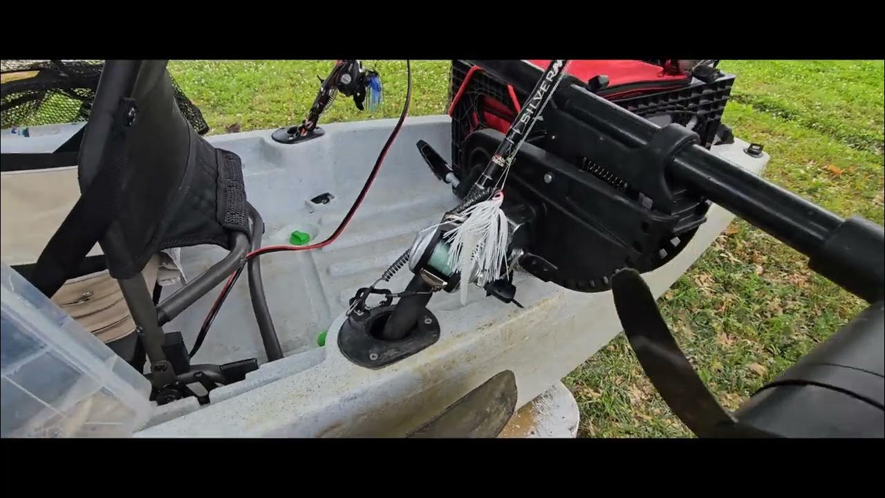 ascend 10t kayak setup - YouTube