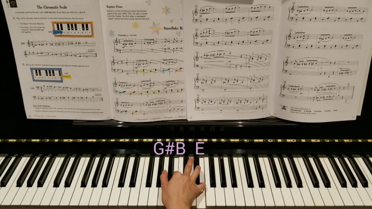 Snowflake Rag - Lesson Book 3A Tutorial - YouTube