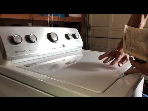 How to run the Tachometer Verification Mode on Maytag Centennial Washer ...