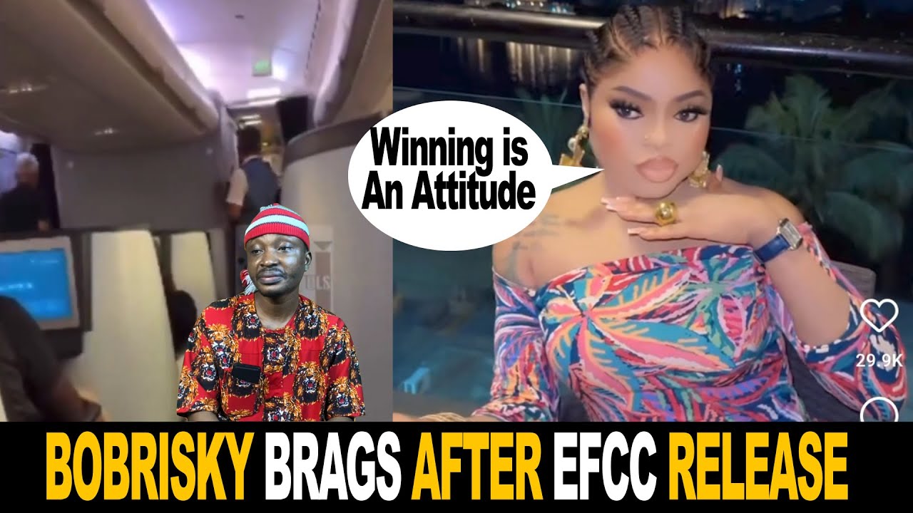 Bobrisky Resumes Bragging On Instagram After EFCC Release - YouTube