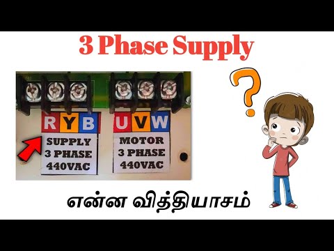 RYB and UVW Difference | என்ன வித்தியாசம் | Tamil Electrical Info - YouTube