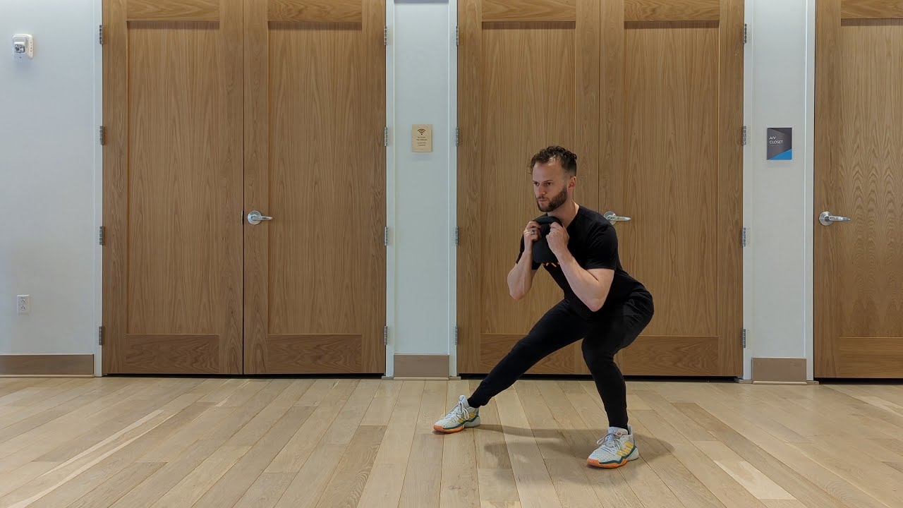 Lateral Squat - Alternating - KB (Goblet) - YouTube