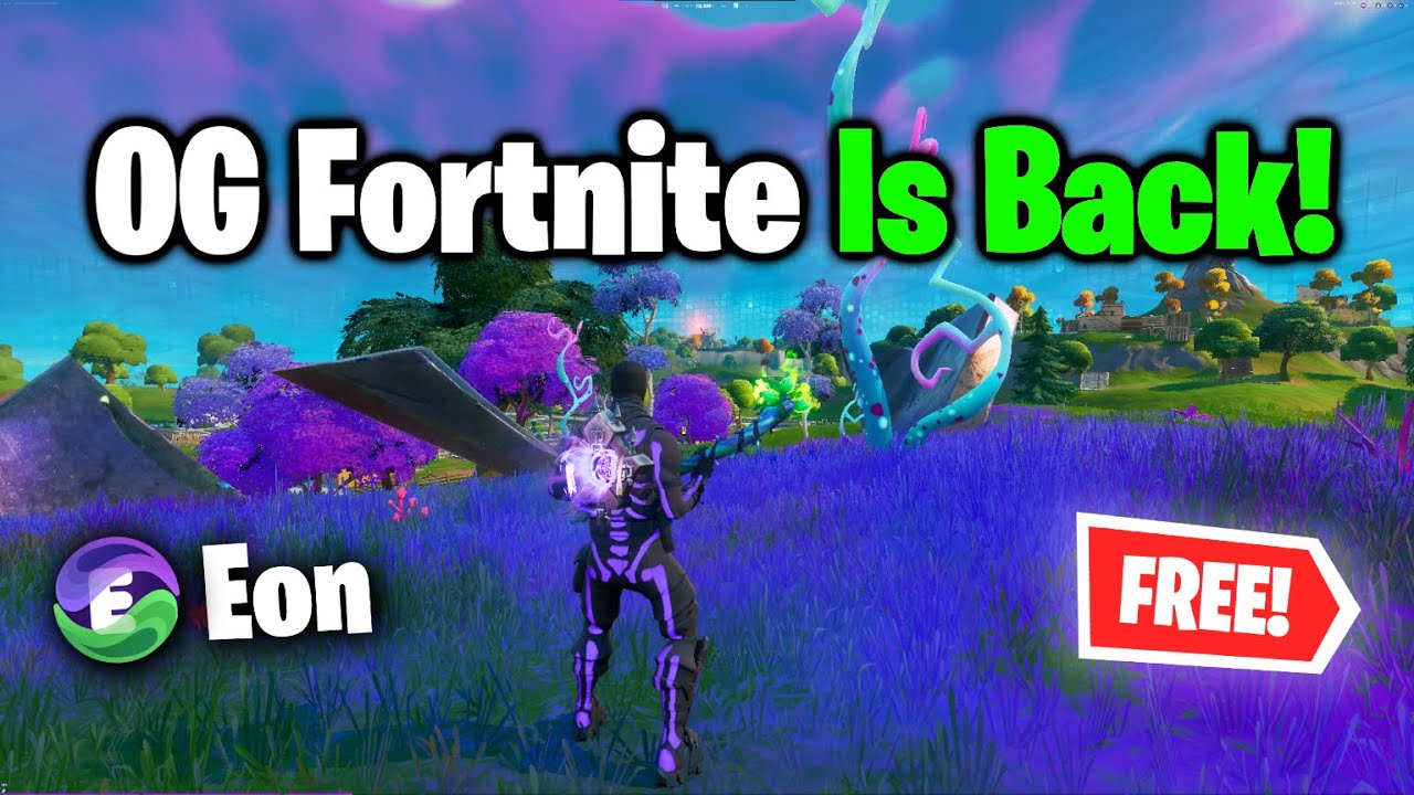 How to Play OG Fortnite Chapter 2 Season 7 in 2025! (Project Eon) - YouTube