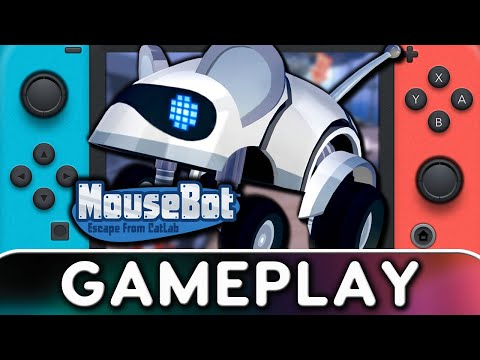MouseBot: Escape From CatLab | Nintendo Switch Gameplay