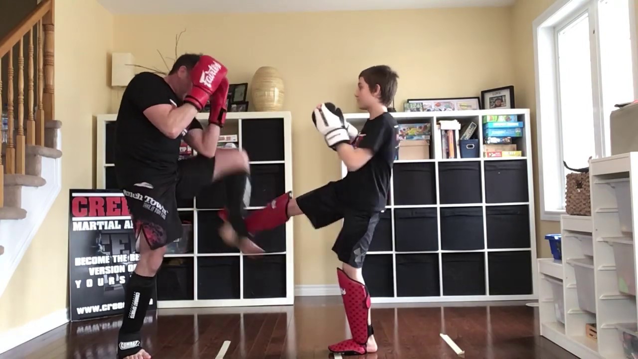 Awesome Kids kickboxing Skills and Drills Lesson # 2 - YouTube
