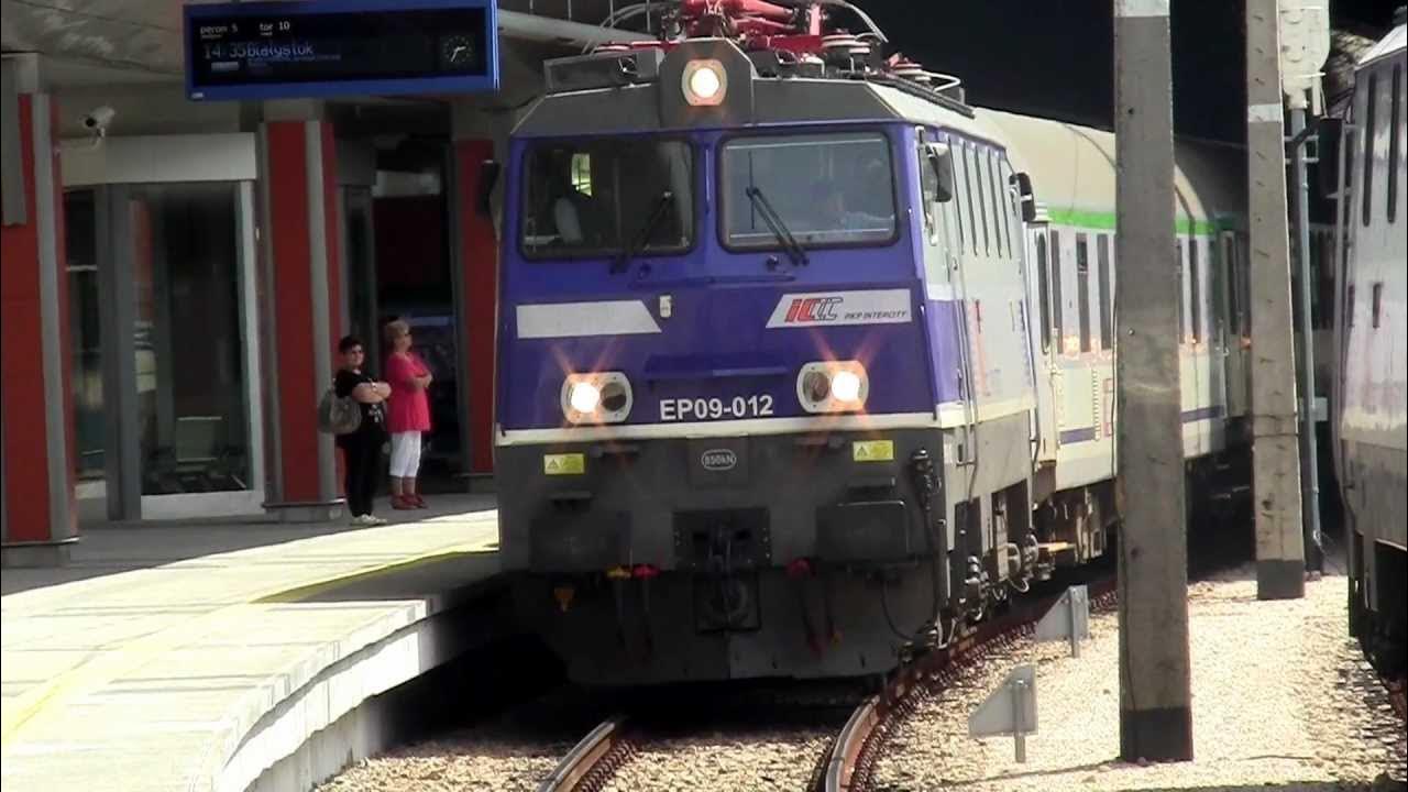 EP09-012 z TLK 31104 "JANUSZ KORCZAK" do Białegostoku [KRAKÓW GŁÓWNY] - YouTube