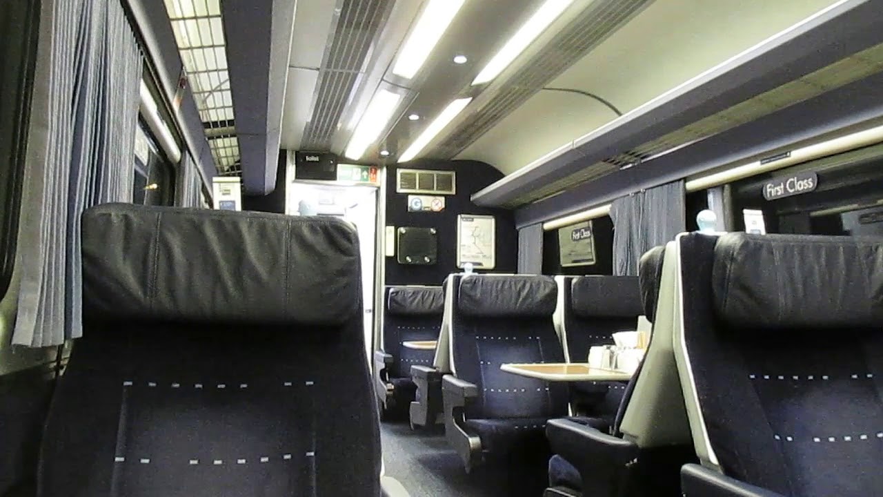 Riding First Class on East Midlands Trains High Speed Train - YouTube