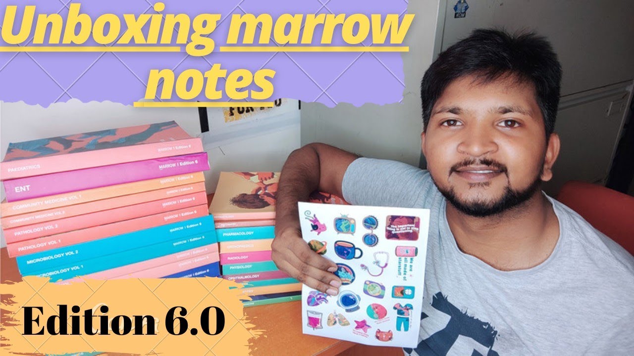 UNBOXING MARROW NOTES || EDITION 6.0 - YouTube