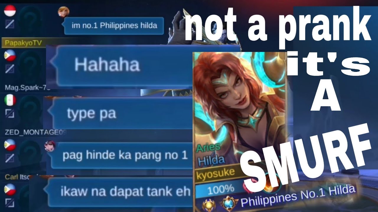 IT'S NOT A PRANK / SMURF GAMING / HOW TO BULLY IN LOW RANK - YouTube