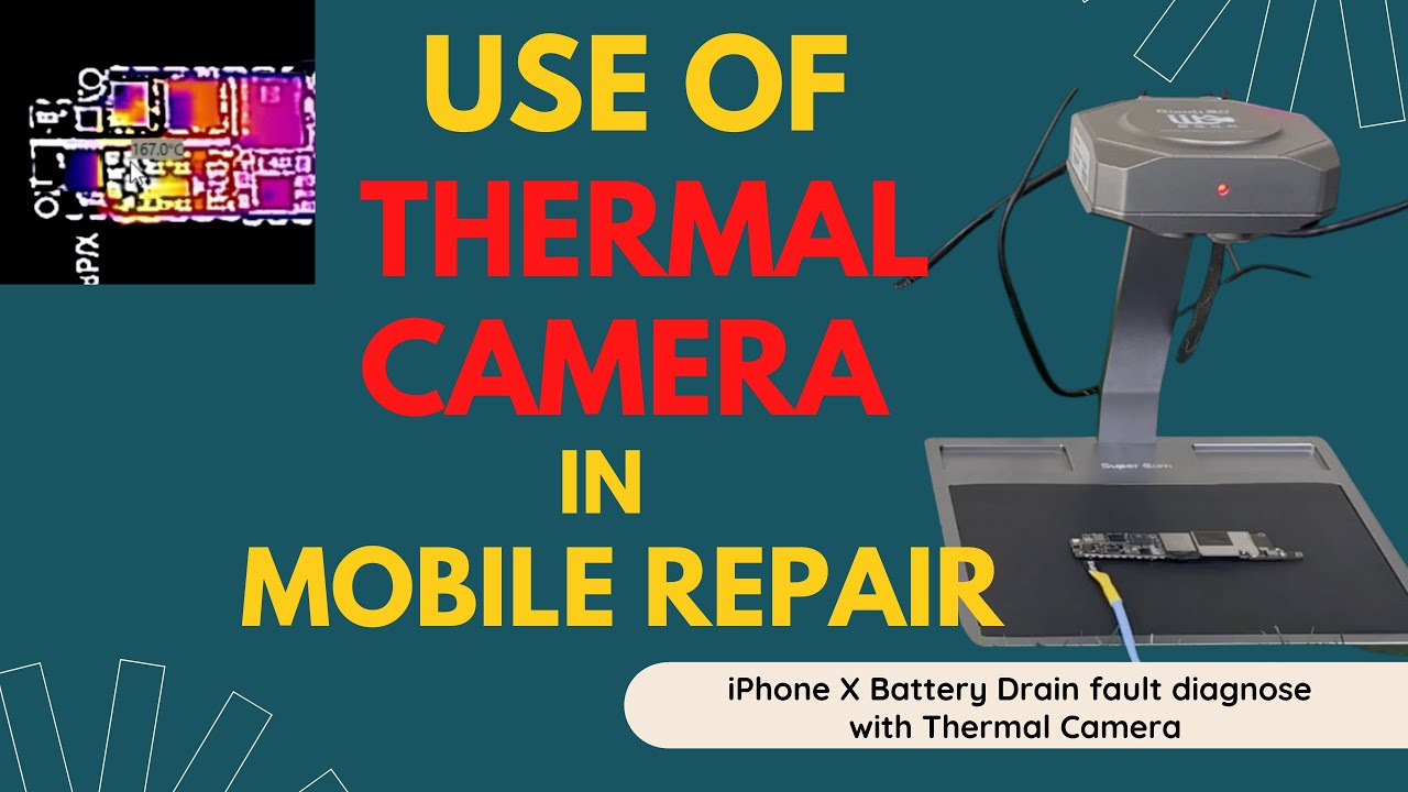 Use of thermal Camera in Mobile Repair - YouTube