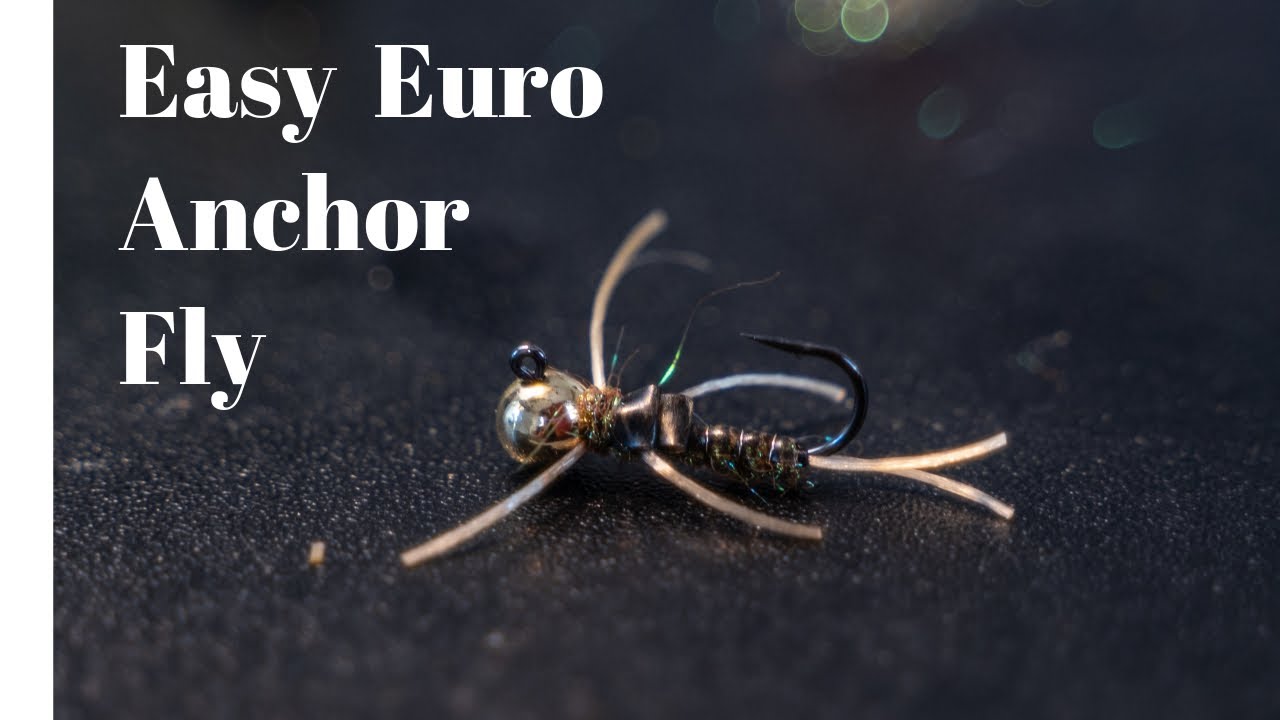 Simple Anchor Stone Fly Pattern. (Euro Nymphing) - YouTube
