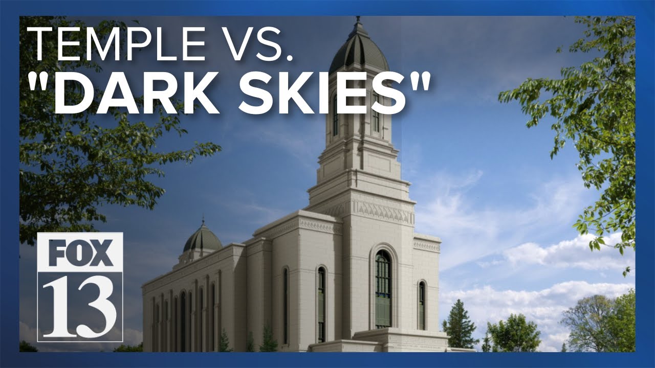 Proposed temple in Heber City sparks debate over light pollution ...