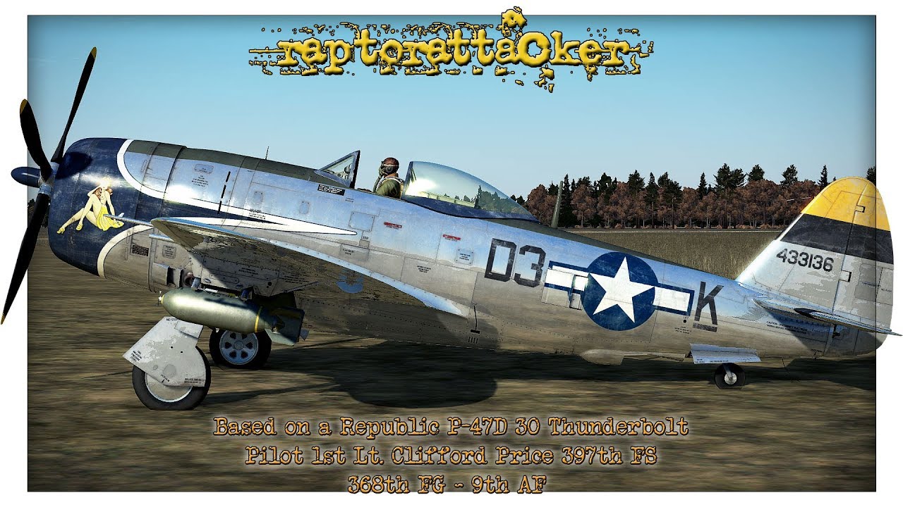 Based on a Republic P 47D 30 Thunderbolt - YouTube