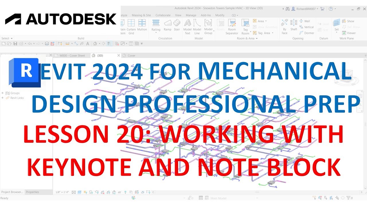 REVIT MECHANICAL DESIGN PROFESSIONAL CERTIFICATION PREP: WORKING WITH ...