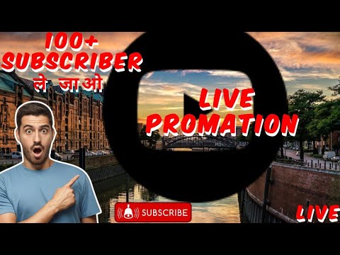 Live Promotion And Channel Checking Start Now || #live #yt - YouTube