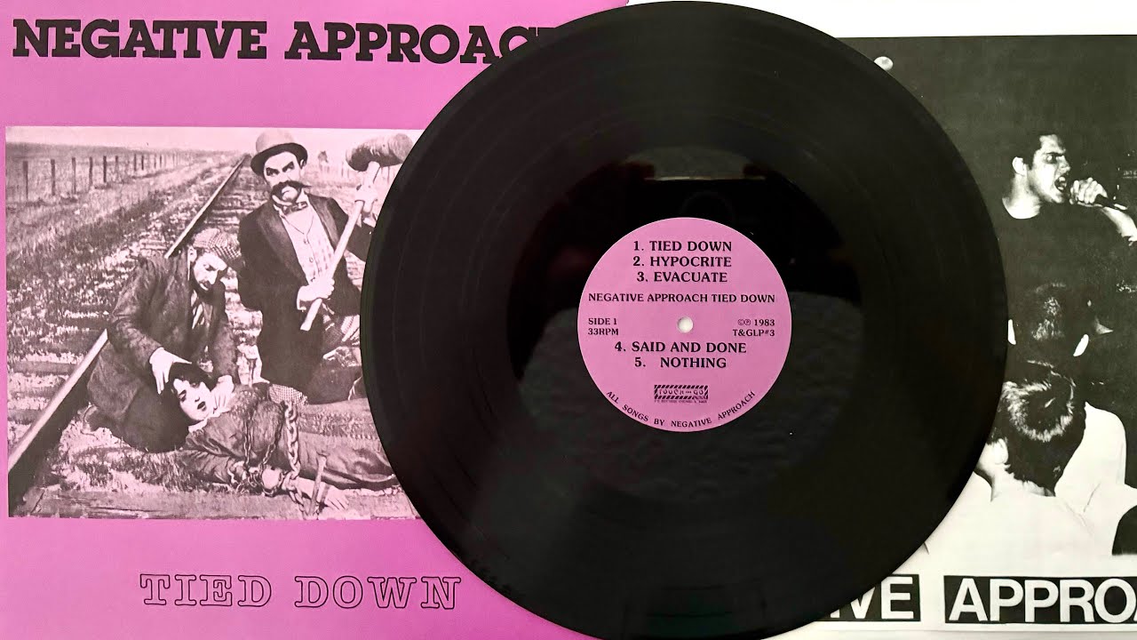Negative Approach Tied Down Full Album Vinyl Rip - YouTube