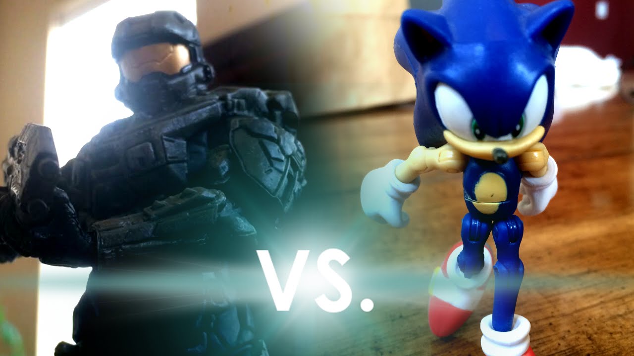 Master Chief Vs. Sonic the Hedgehog - YouTube
