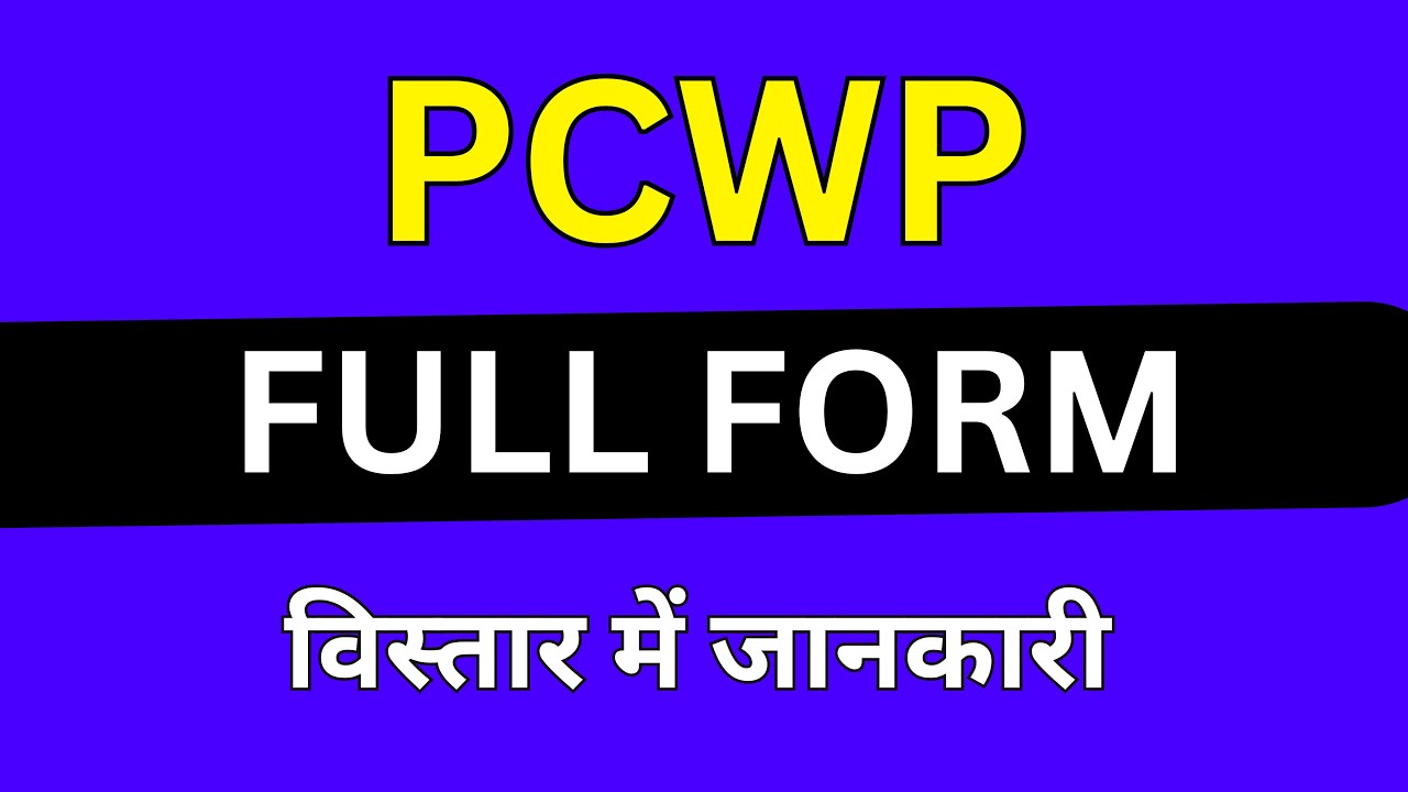 PCWP full form in Medical - YouTube