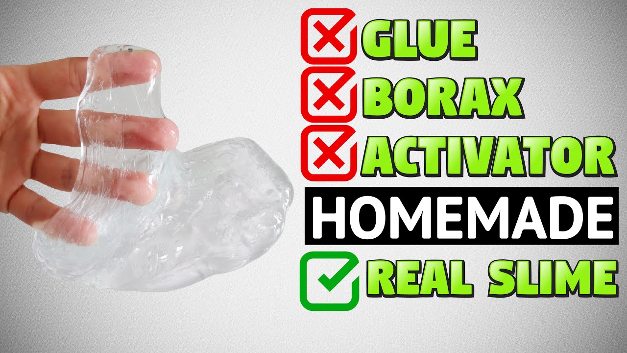 HOW TO MAKE A NO GLUE NO BORAX SLIME AT HOME HOMEMADE DIY SLIME SLIME how-to-make-a-no-glue-no-borax-slime-at-home-homemade-diy-slime-slime
