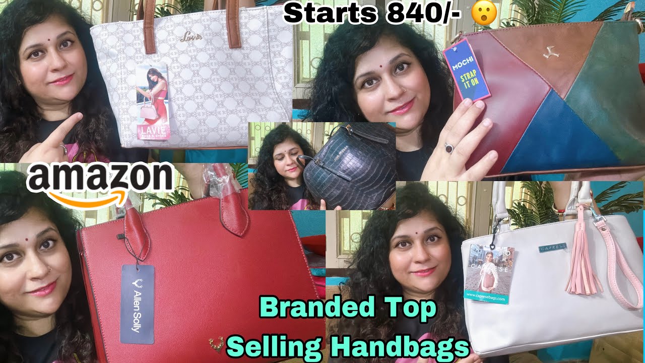 AMAZON'S Best Selling Handbags Revealed! Starts @ 840/- 😮 - YouTube