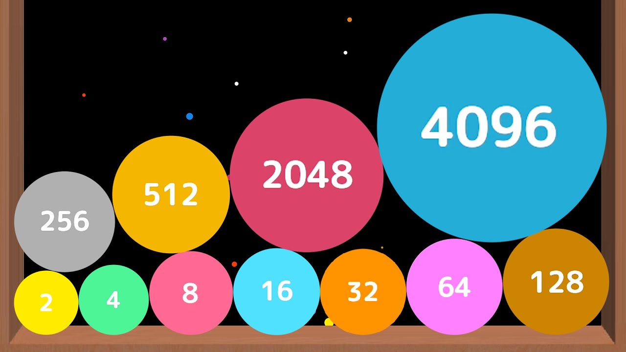2048 Balls - Drop & Merge, 2048 Tile Classic Game, Merge Ball Game ...