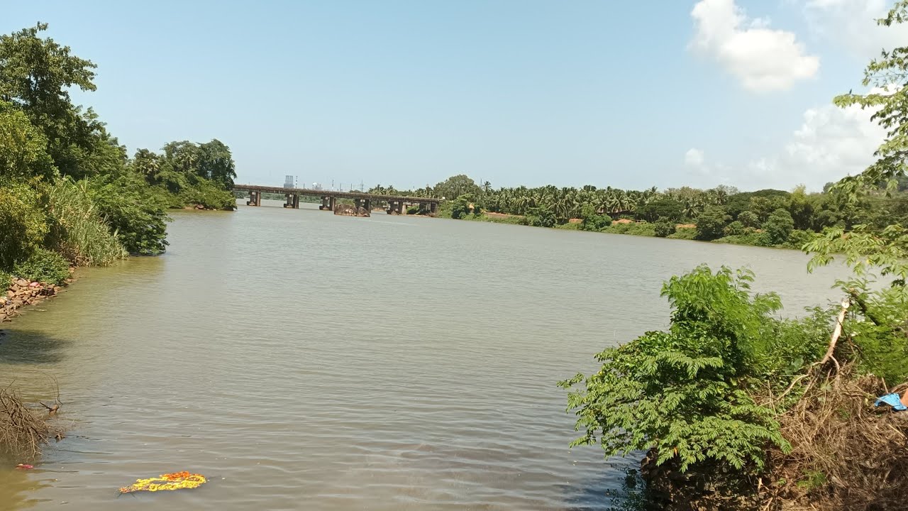 Riding from maravoor to bondel #mangaluru #lushgreenery #fields #river ...