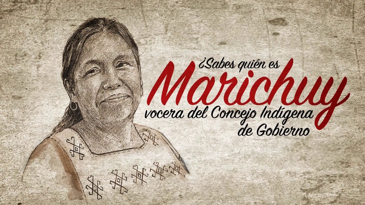SPOT Marichuy Vocera del Concejo Indígena de Gobierno - YouTube