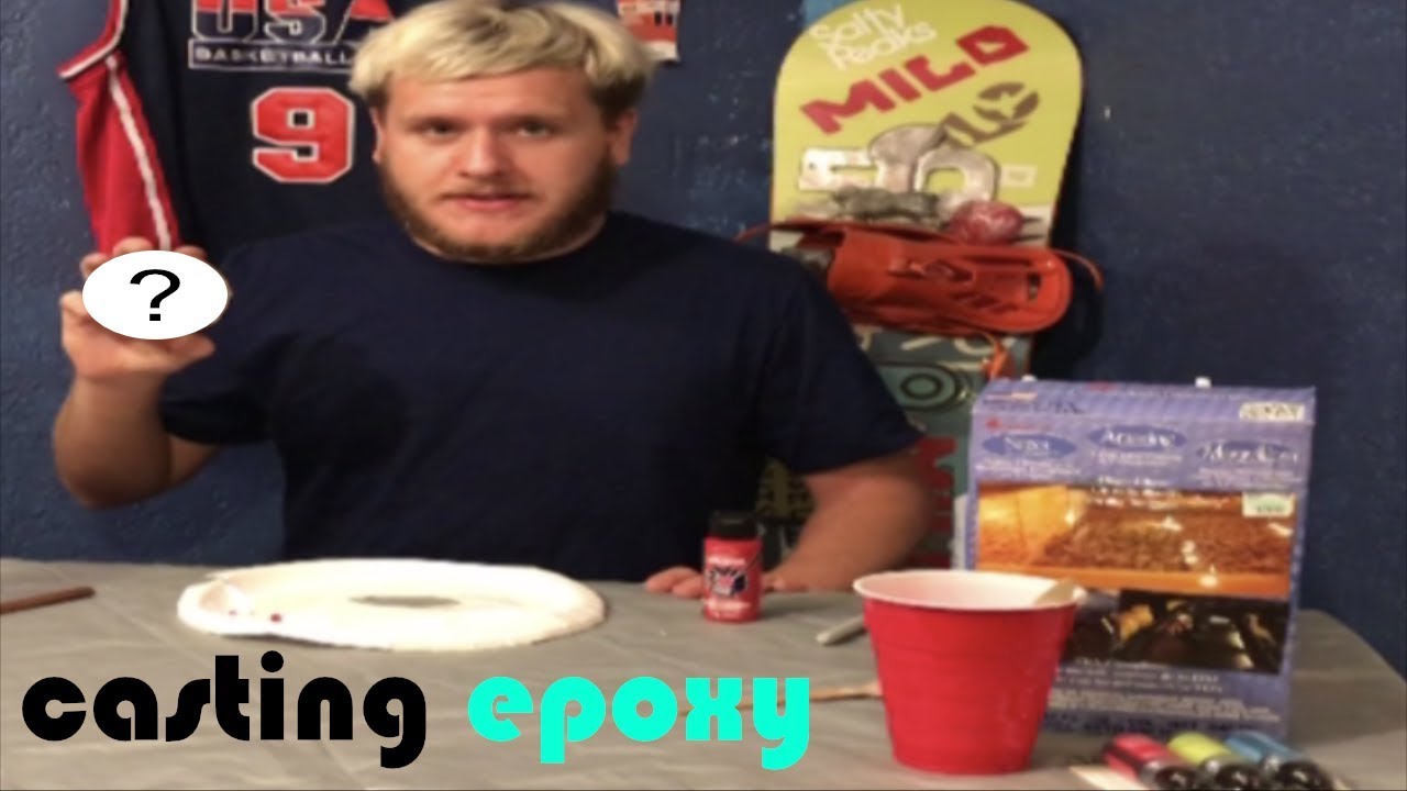 UTBEAST: casting epoxy!!! (Hockey puck) - YouTube