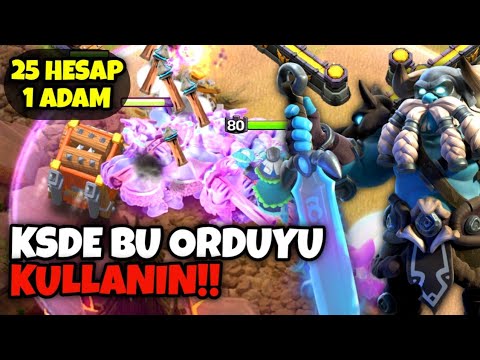 MIZRAKÇILAR KÖY MÖY BIRAKMIYOR! 25H1A Klan Savaşı! - Clash of Clans