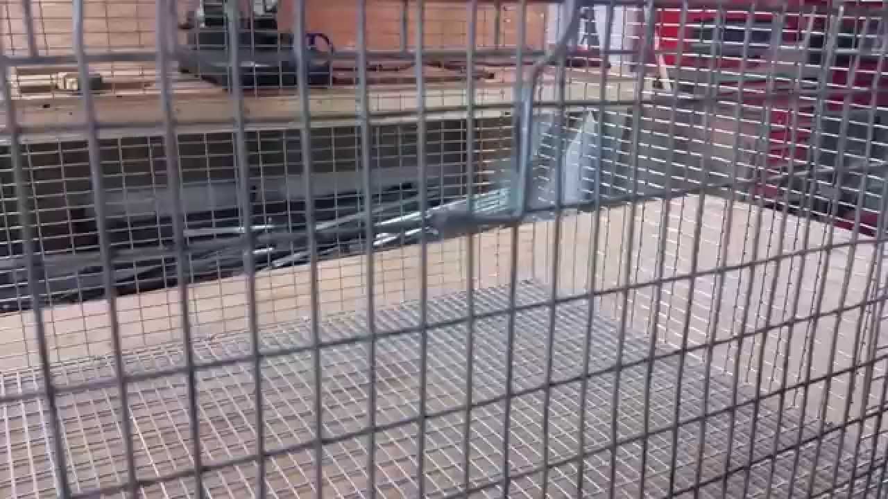 Cage Latch Install - YouTube