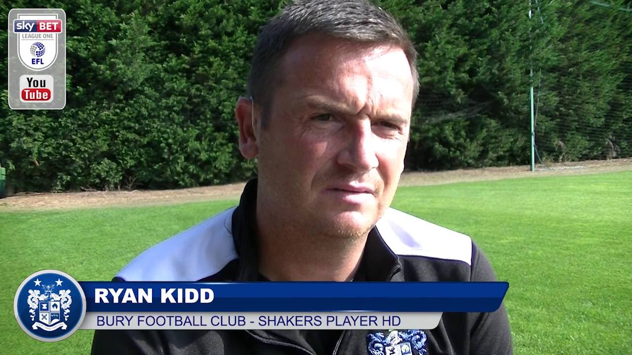Bury FC: Youth Update with Ryan Kidd - YouTube
