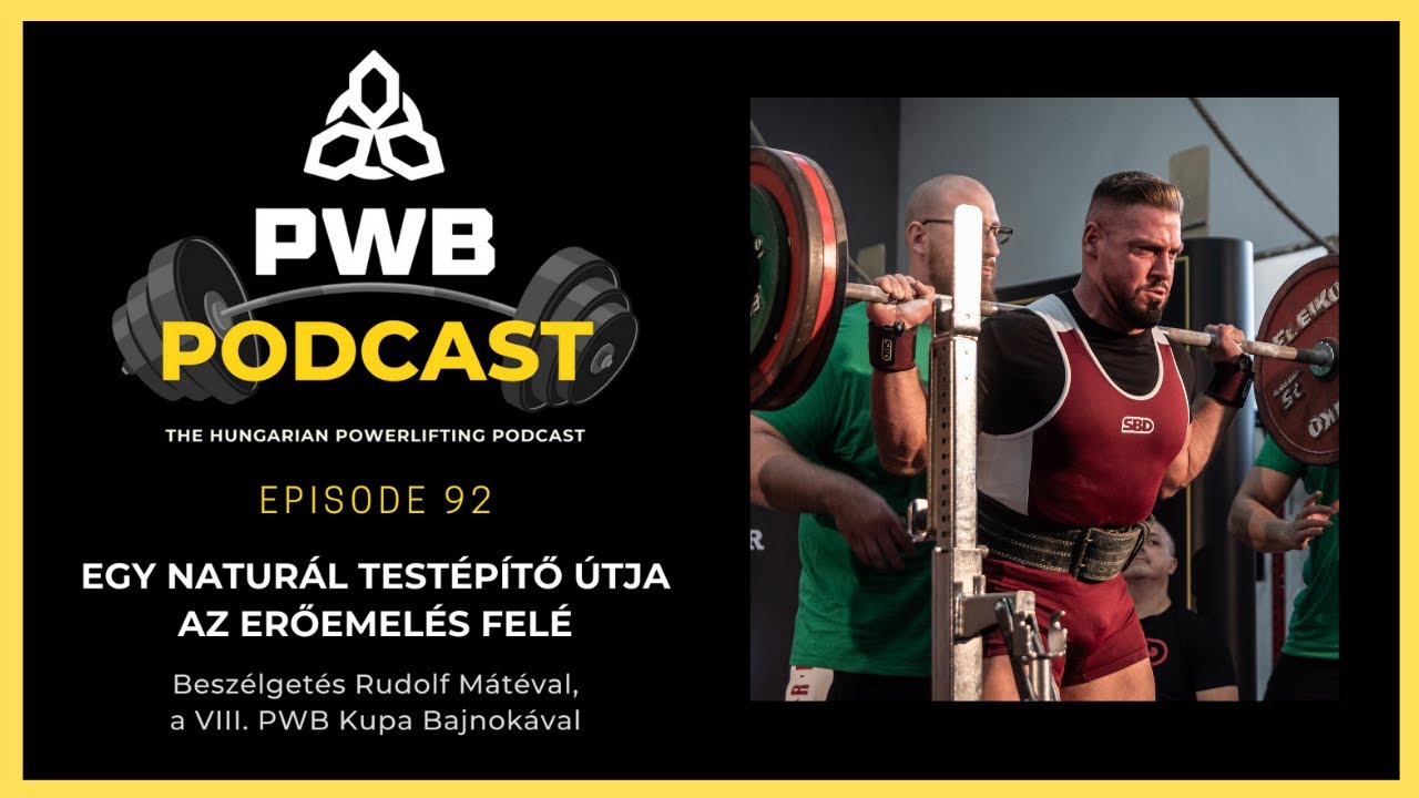 NATURÁL TESTÉPÍTŐBŐL ERŐEMELŐ (FT. RUDOLF MÁTÉ) | PowerBuilder Podcast ...