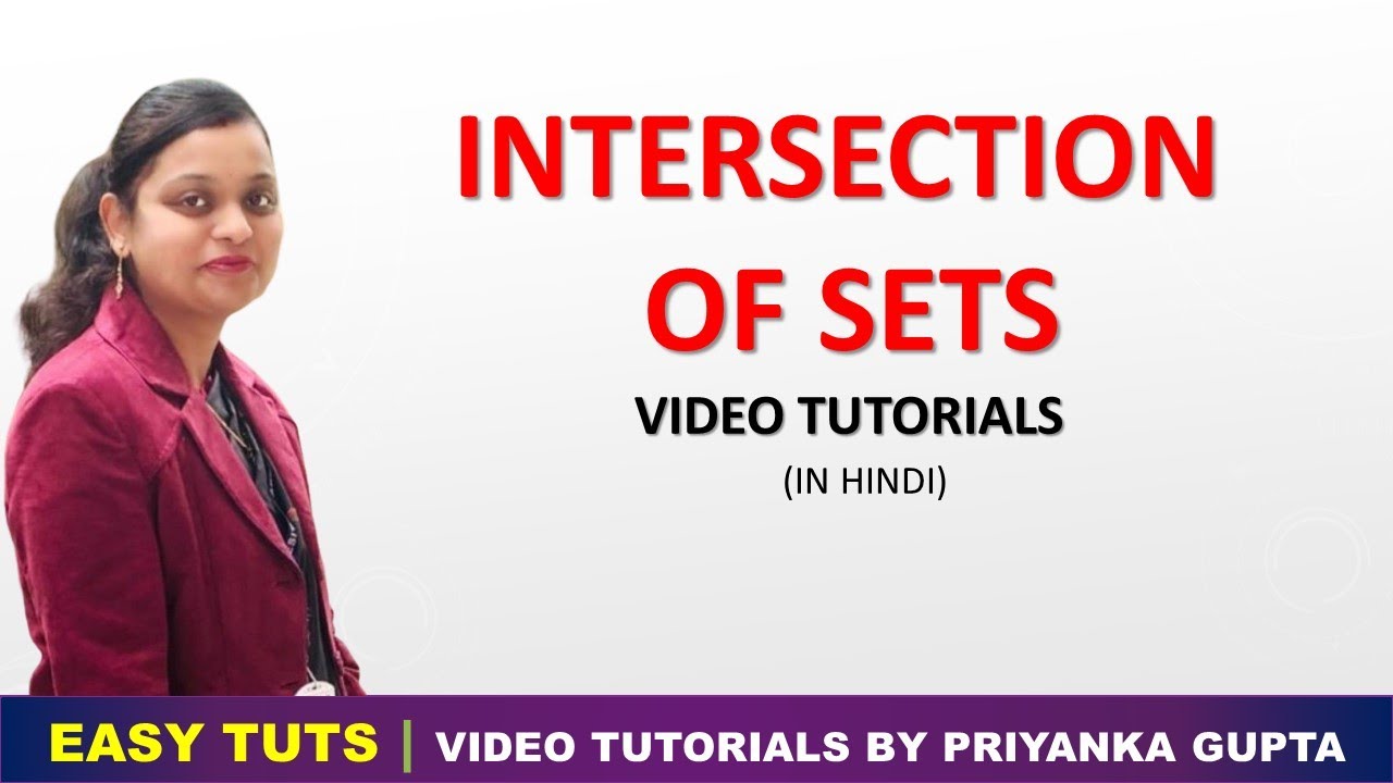 Intersection of two sets| What is intersection operation in set theory ...
