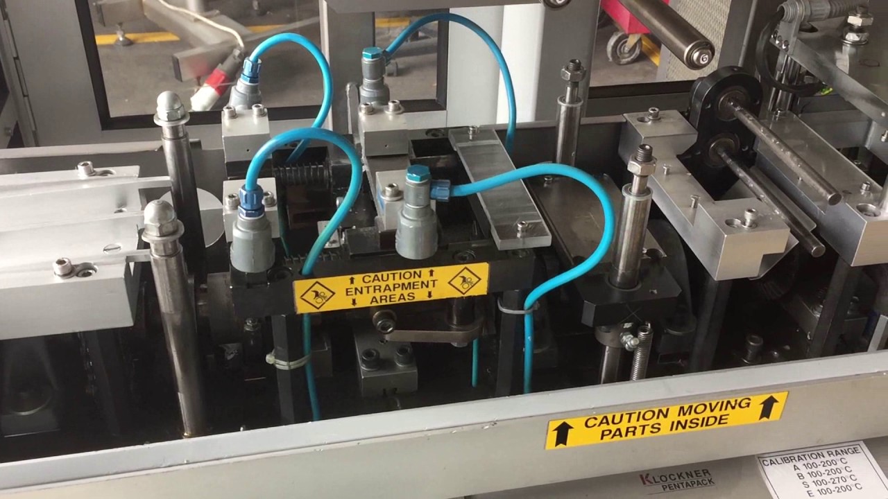 1648 Klockner Pentapack Blister Packer - YouTube