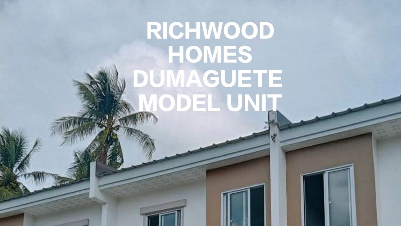 RICHWOOD homes Dumaguete Finished unit Model Unit - YouTube