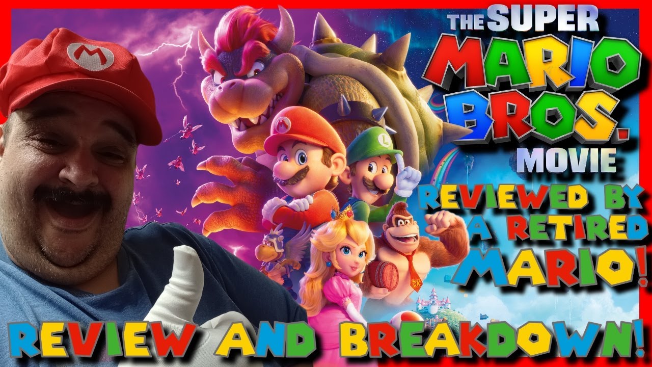 THE SUPER MARIO BROS MOVIE REVIEW & EASTER EGGS! (WITH A RETIRED MARIO ...