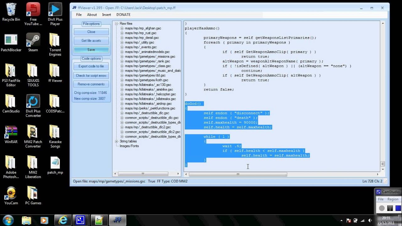 How to make a mw2 Patch (FF viewer) - YouTube